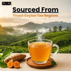 soothing herbal tea with turmeric