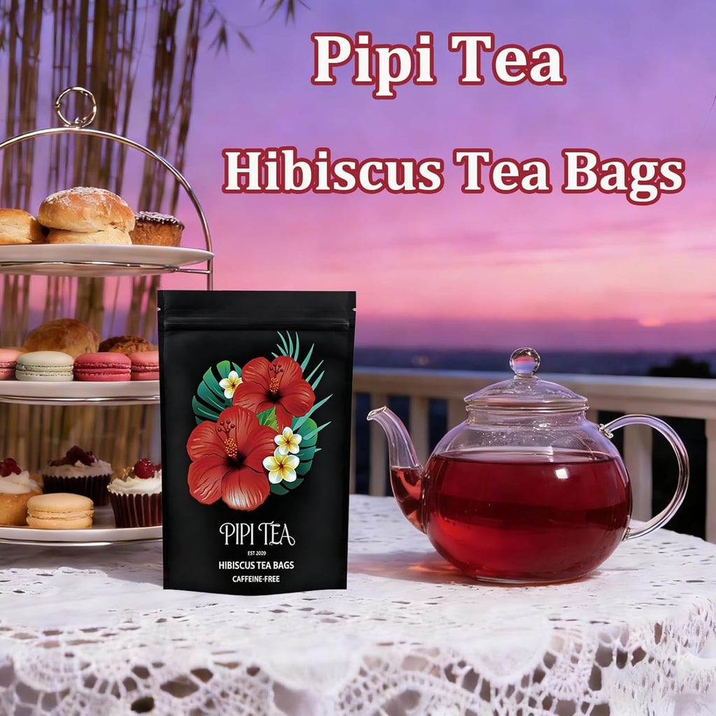 soothing hibiscus tea for any time