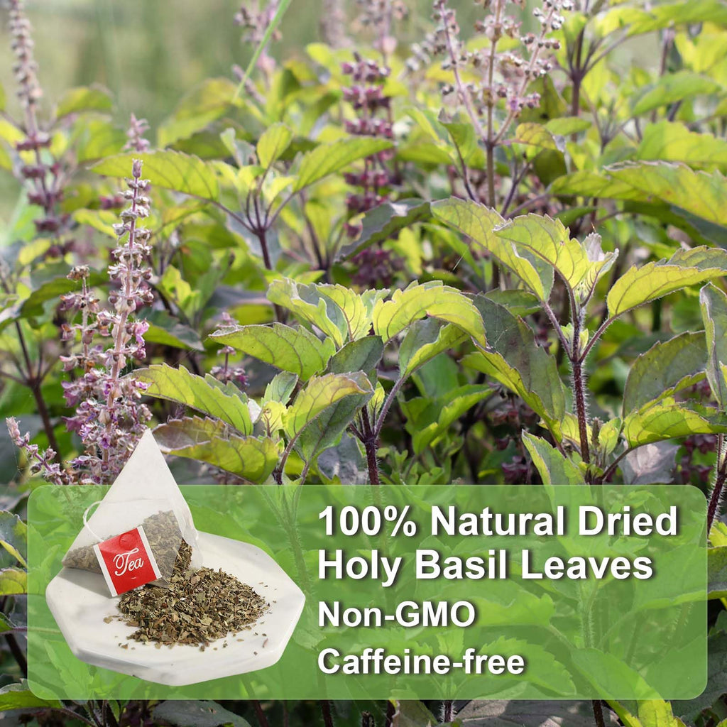 soothing holy basil tea for relaxation