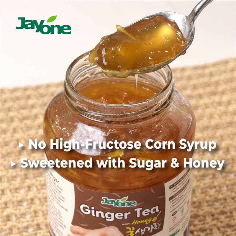 soothing honey ginger tea blend