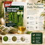 soothing horsetail tea for digestion