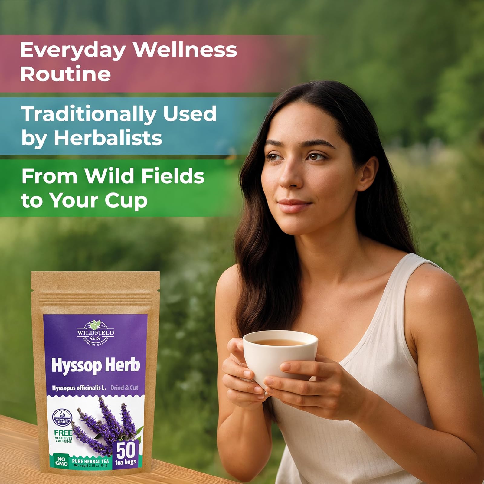 soothing hyssop tea for wellness