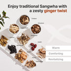 soothing KWANGDONG ginger tea pouches