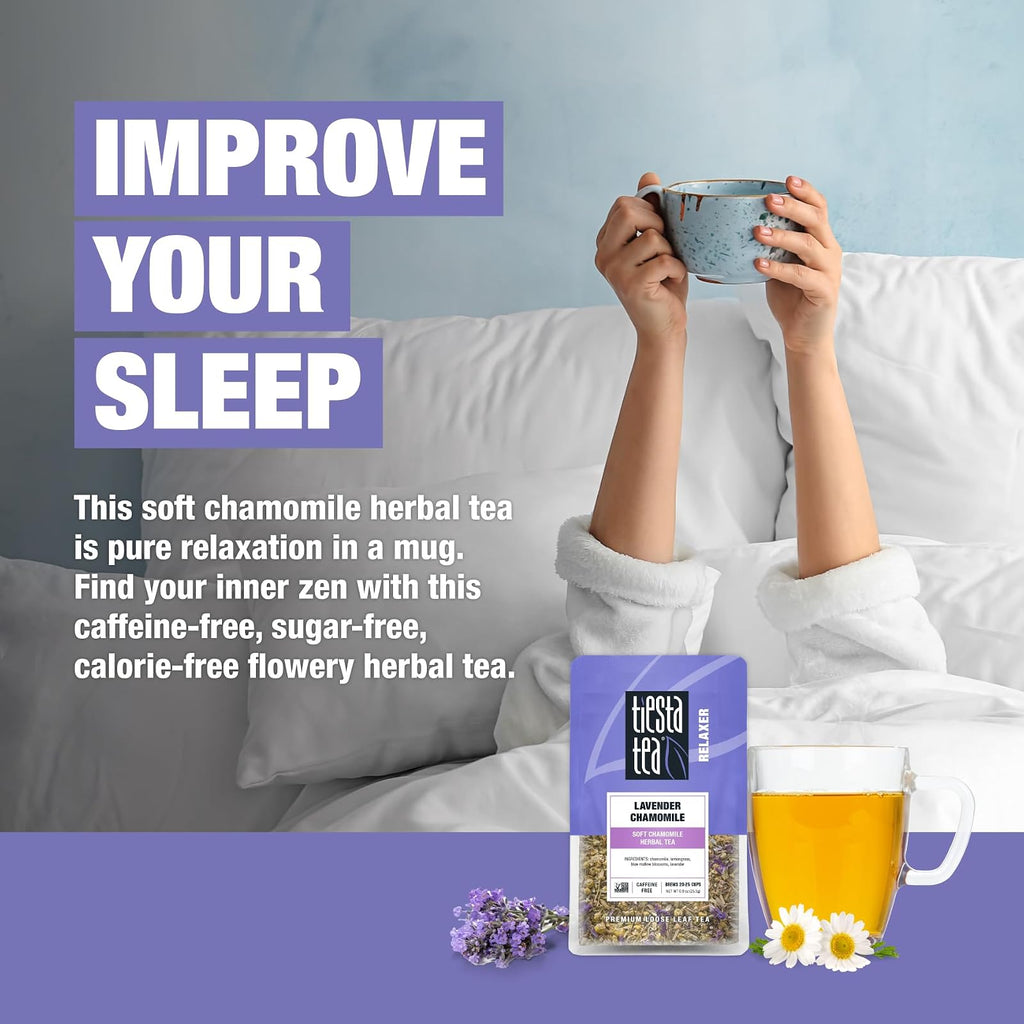 soothing lavender chamomile tea blend