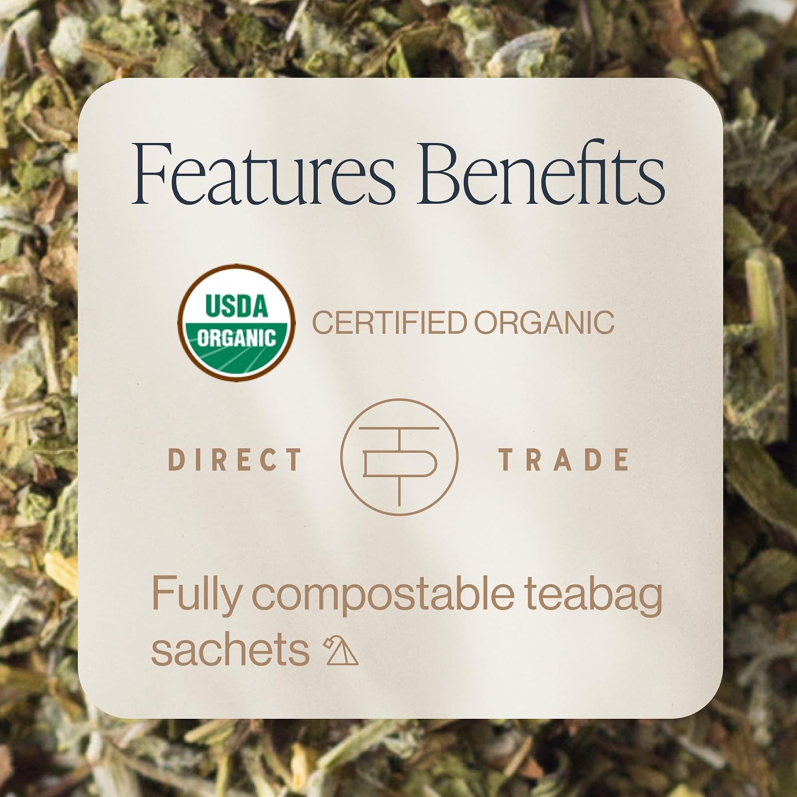 soothing lavender mint herbal infusion