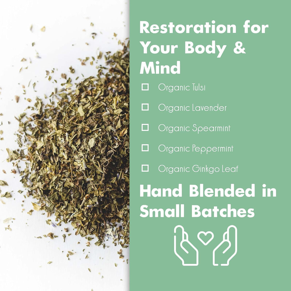soothing lavender mint herbal infusion