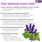 soothing lavender mint tea bags