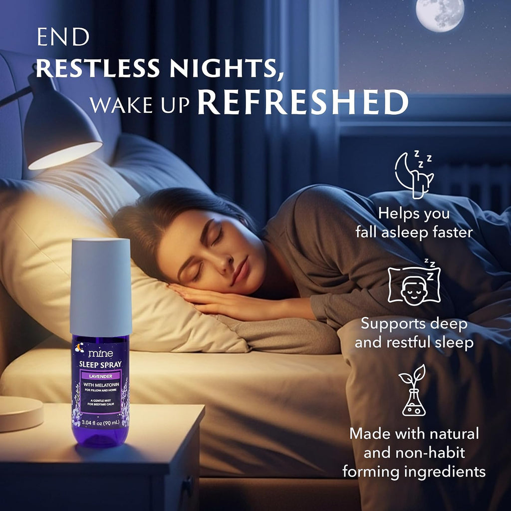 soothing lavender sleep spray benefits