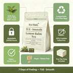 soothing lemon balm herbal infusion