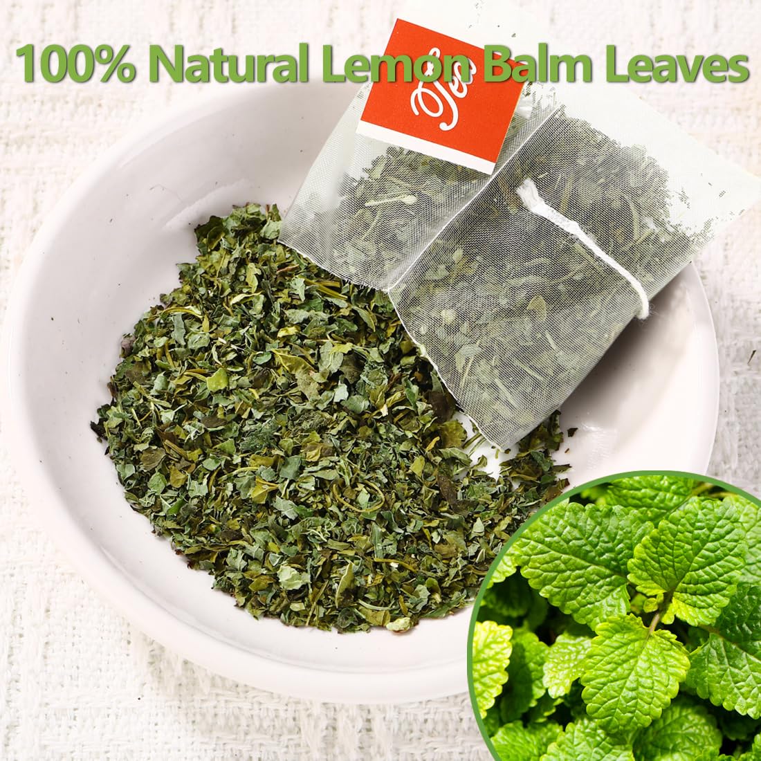 soothing lemon balm leaf tea for relaxation