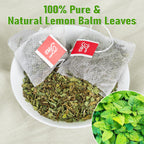 soothing lemon balm tea bags
