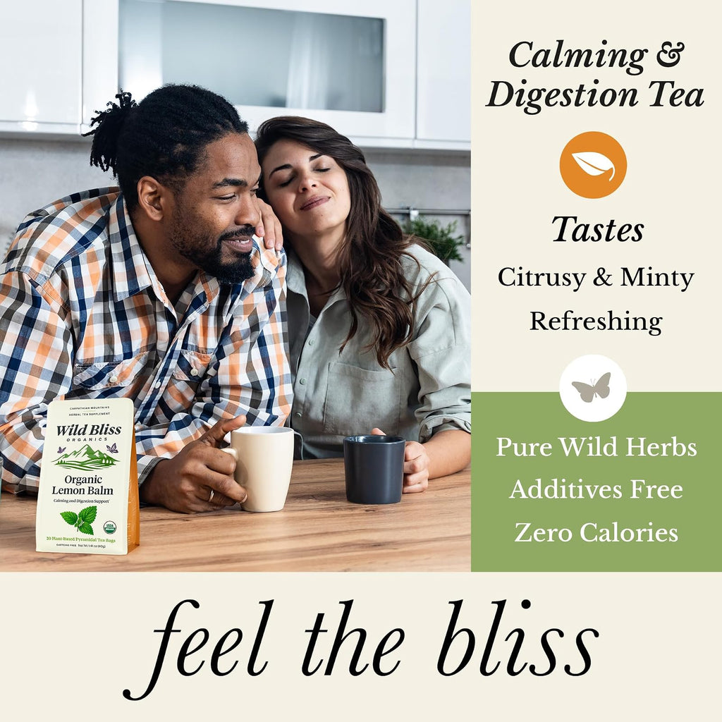 soothing lemon balm tea blend