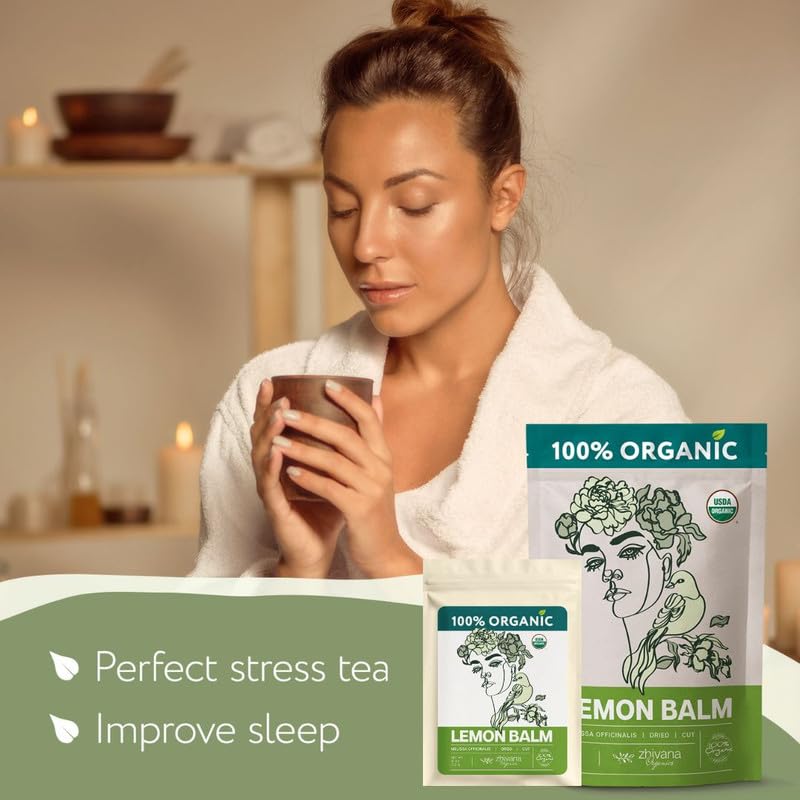 soothing lemon balm tea blend