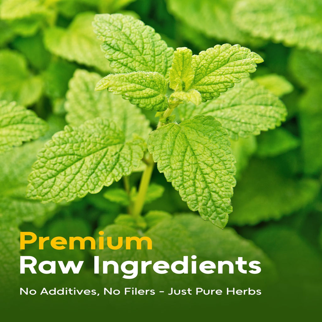 soothing lemon balm tea for relaxation