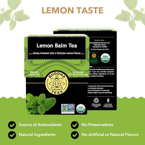 soothing lemon balm tea for relaxation