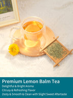 soothing lemon balm tea for relaxation