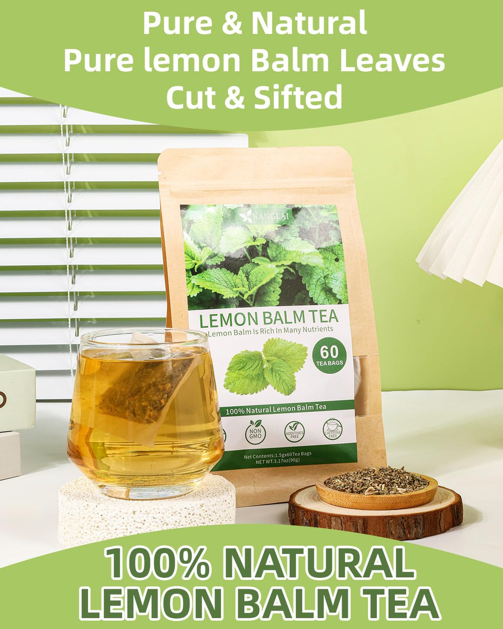 soothing lemon balm tea for relaxation