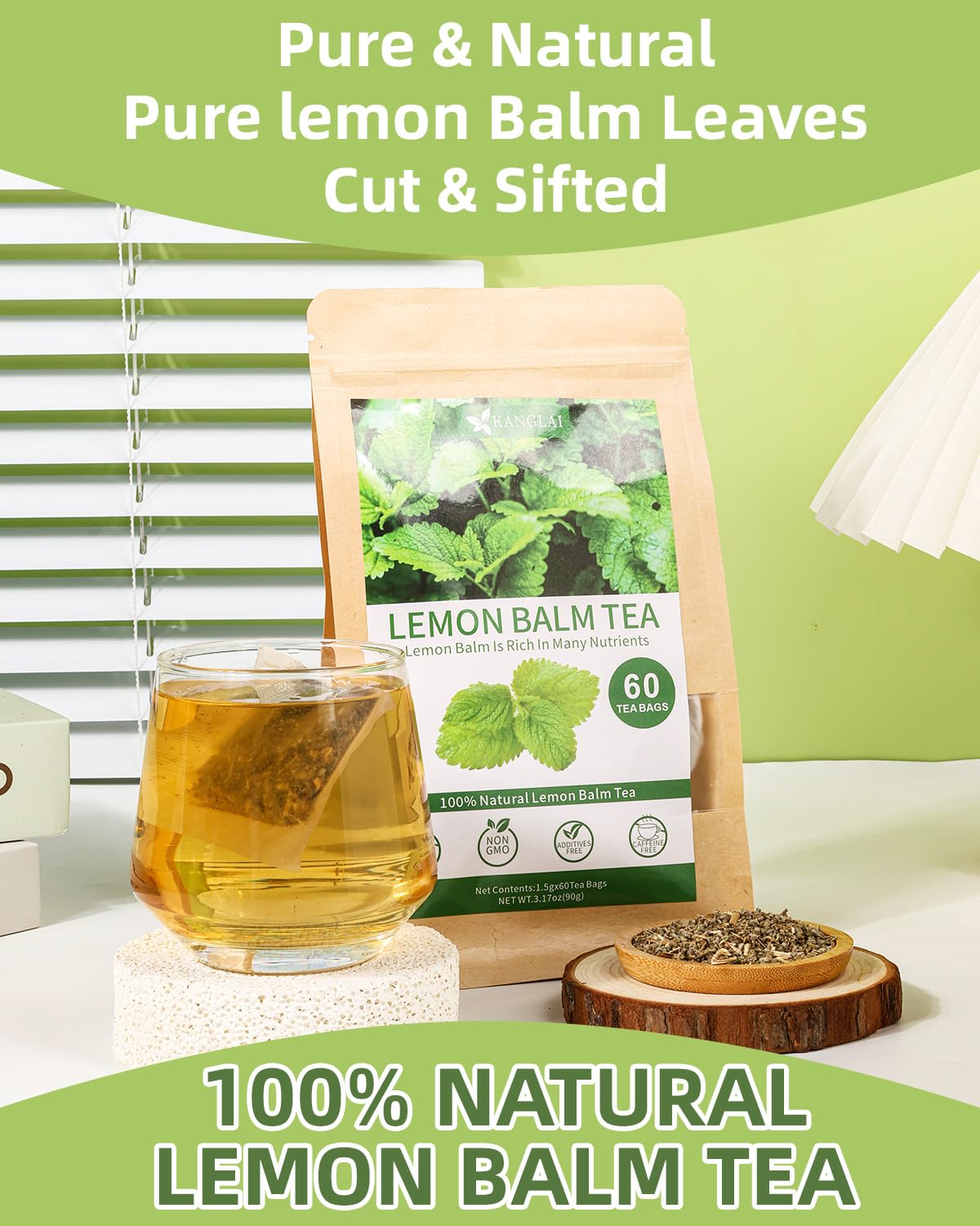 soothing lemon balm tea for relaxation
