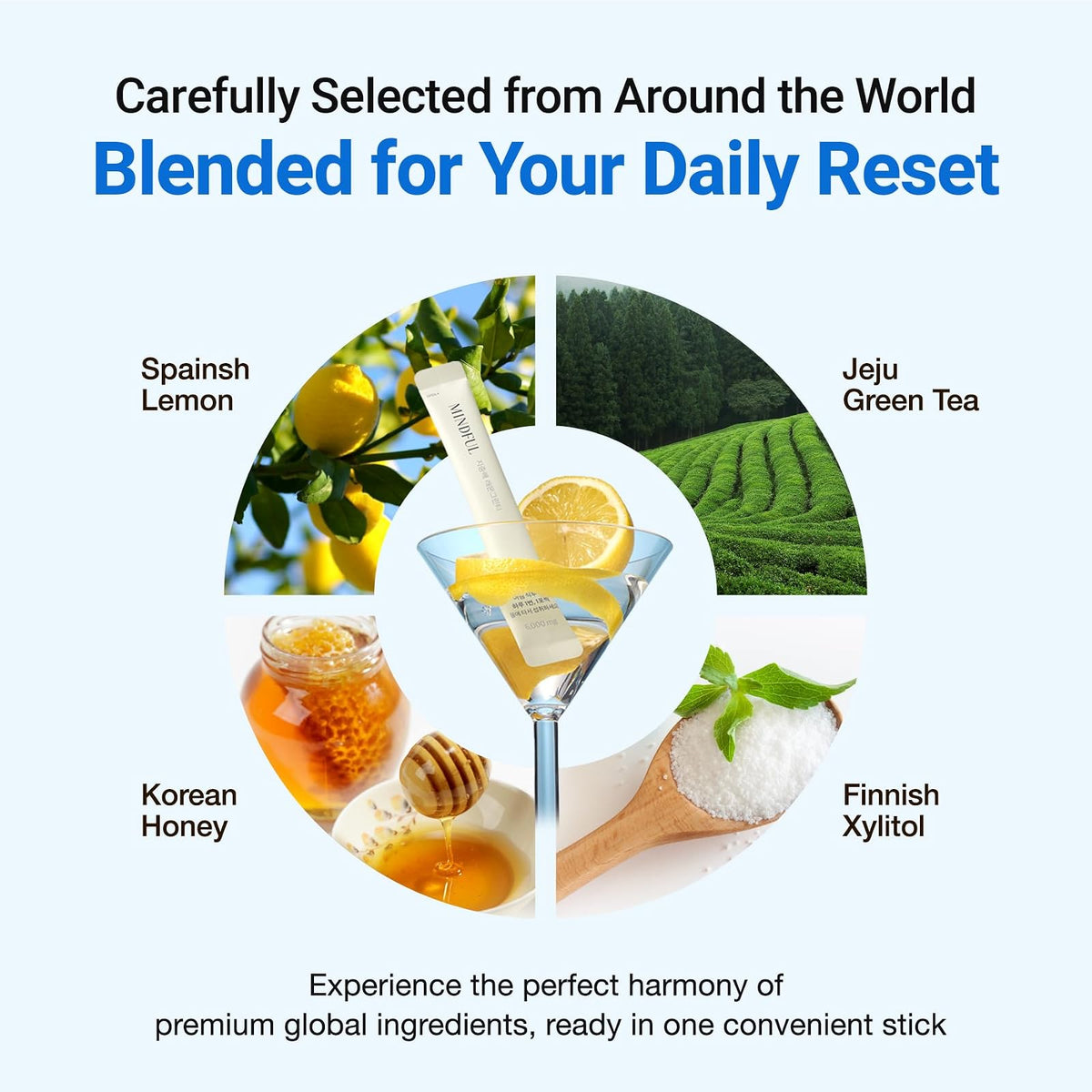 soothing lemon flavour herbal tea