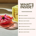 soothing lemon ginger herbal tea