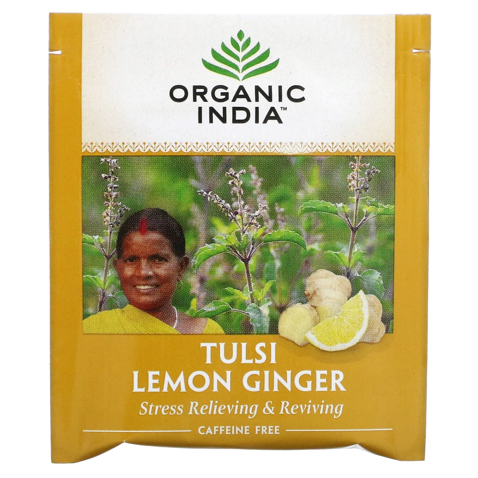 soothing lemon ginger tea bags