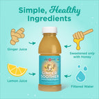 soothing lemon ginger tea drink