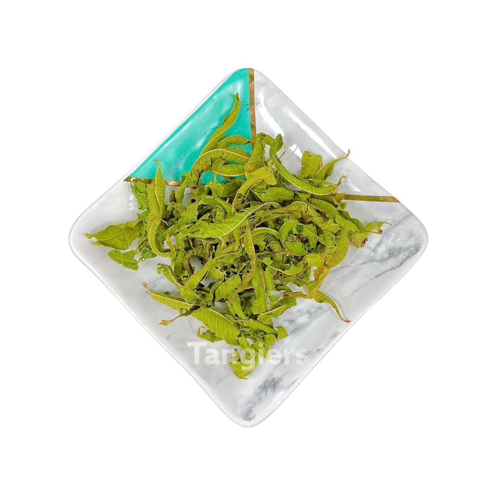 soothing lemon verbena herbal infusion