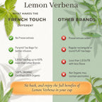 soothing lemon verbena tea bags