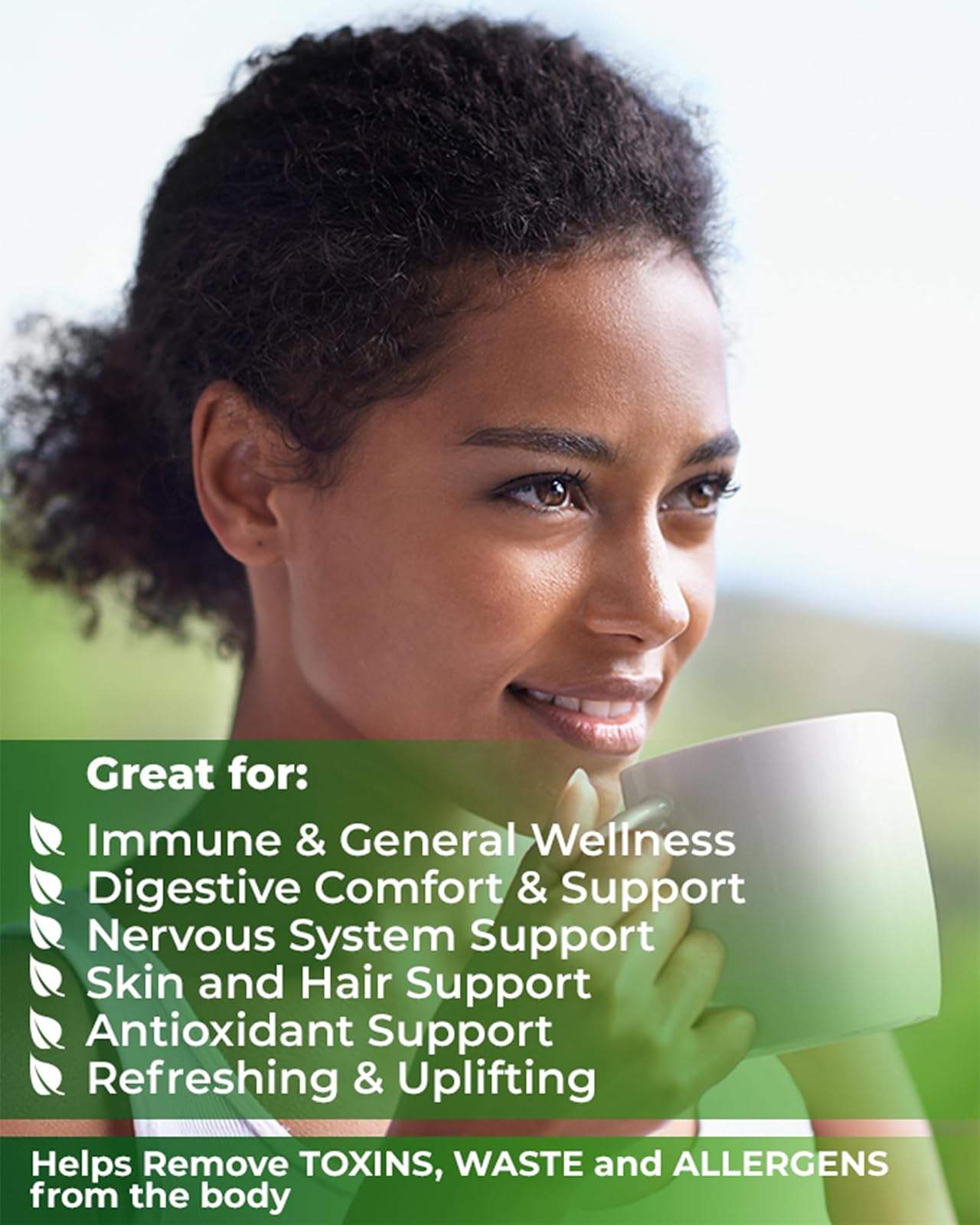 Soothing lemon verbena tea blend