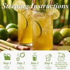 soothing lemongrass tea for digestion