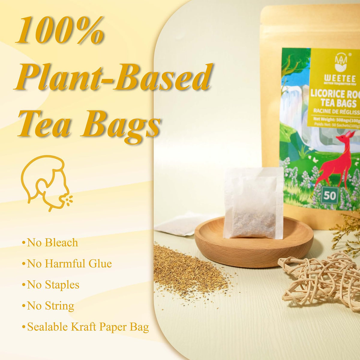 soothing licorice root herbal tea