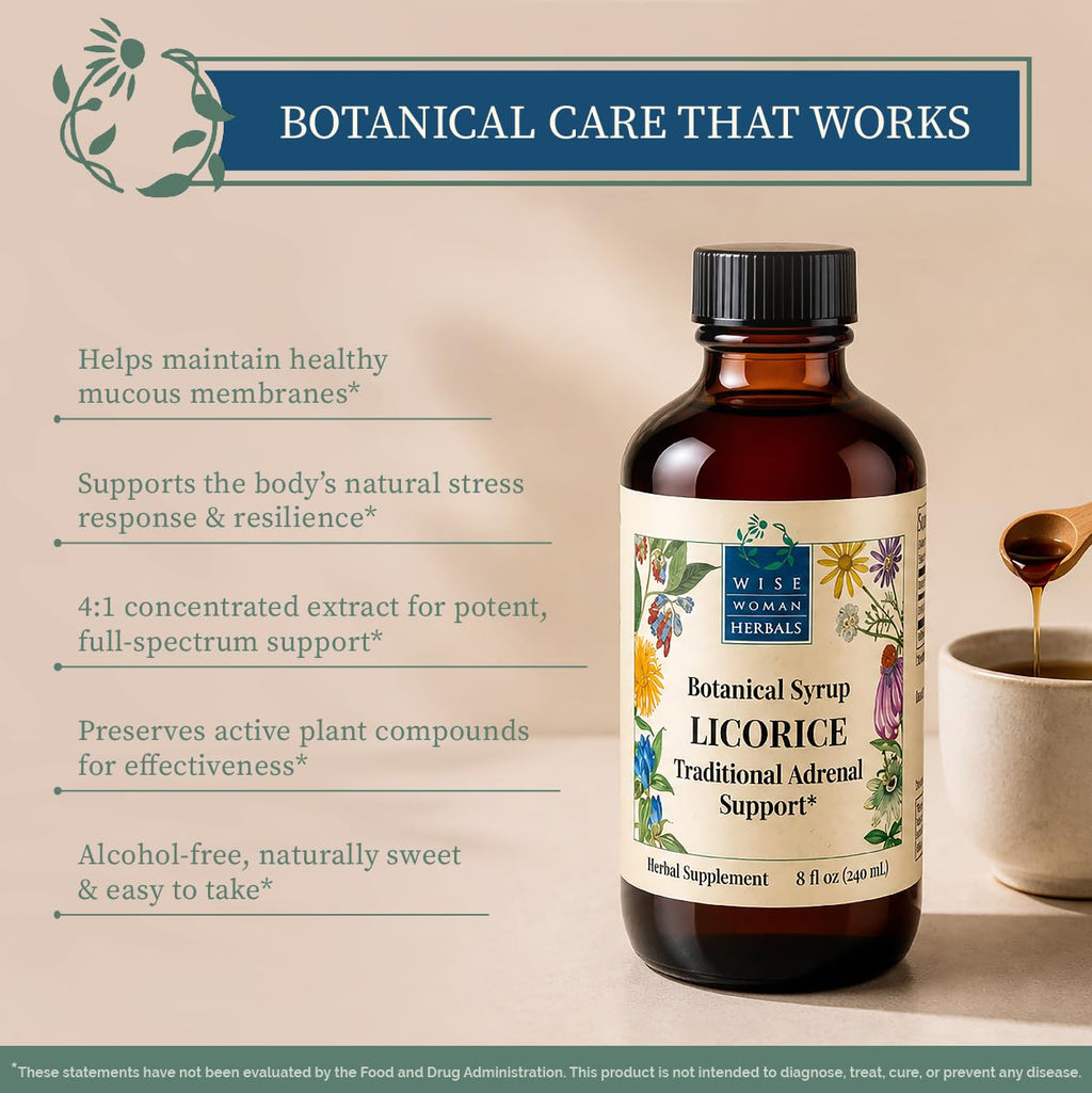 soothing licorice root syrup benefits