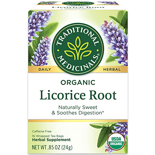 soothing licorice root tea bags