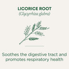 soothing licorice root tea bags