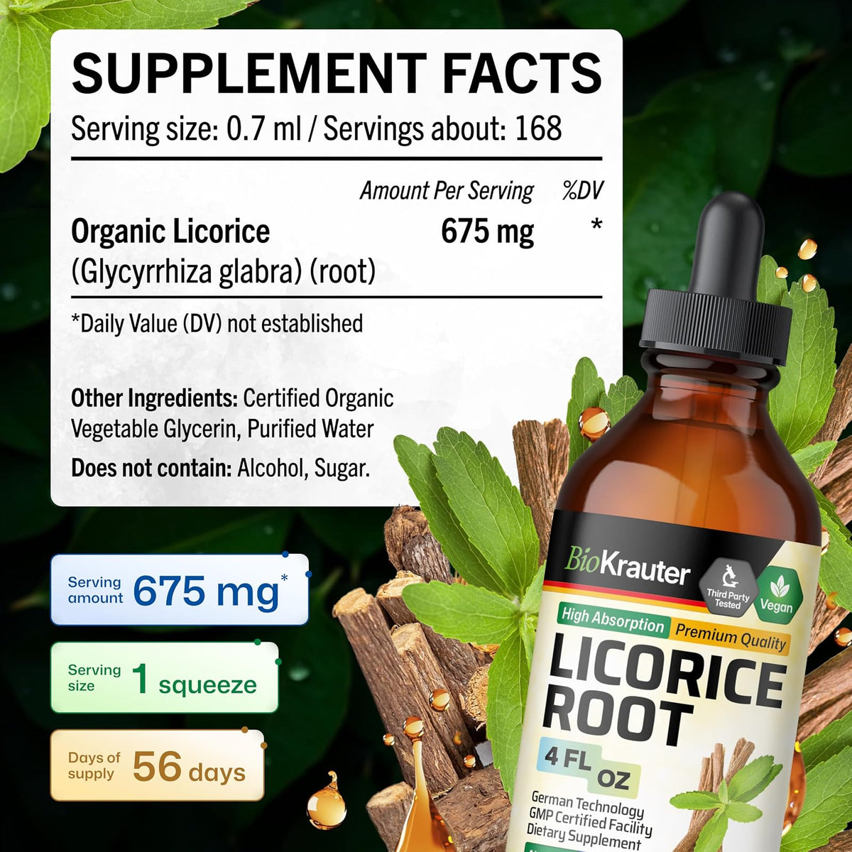 soothing licorice root tincture for digestion