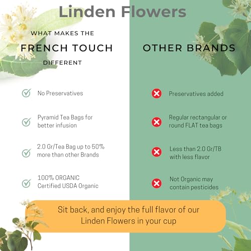 soothing linden flowers tea blend