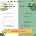 soothing linden flowers tea blend