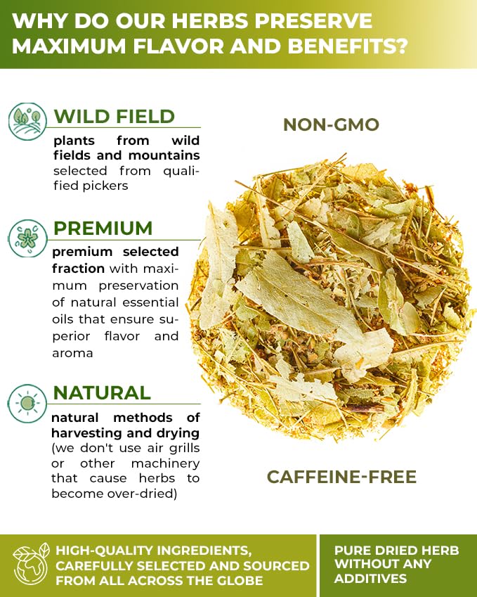 soothing linden tea bags