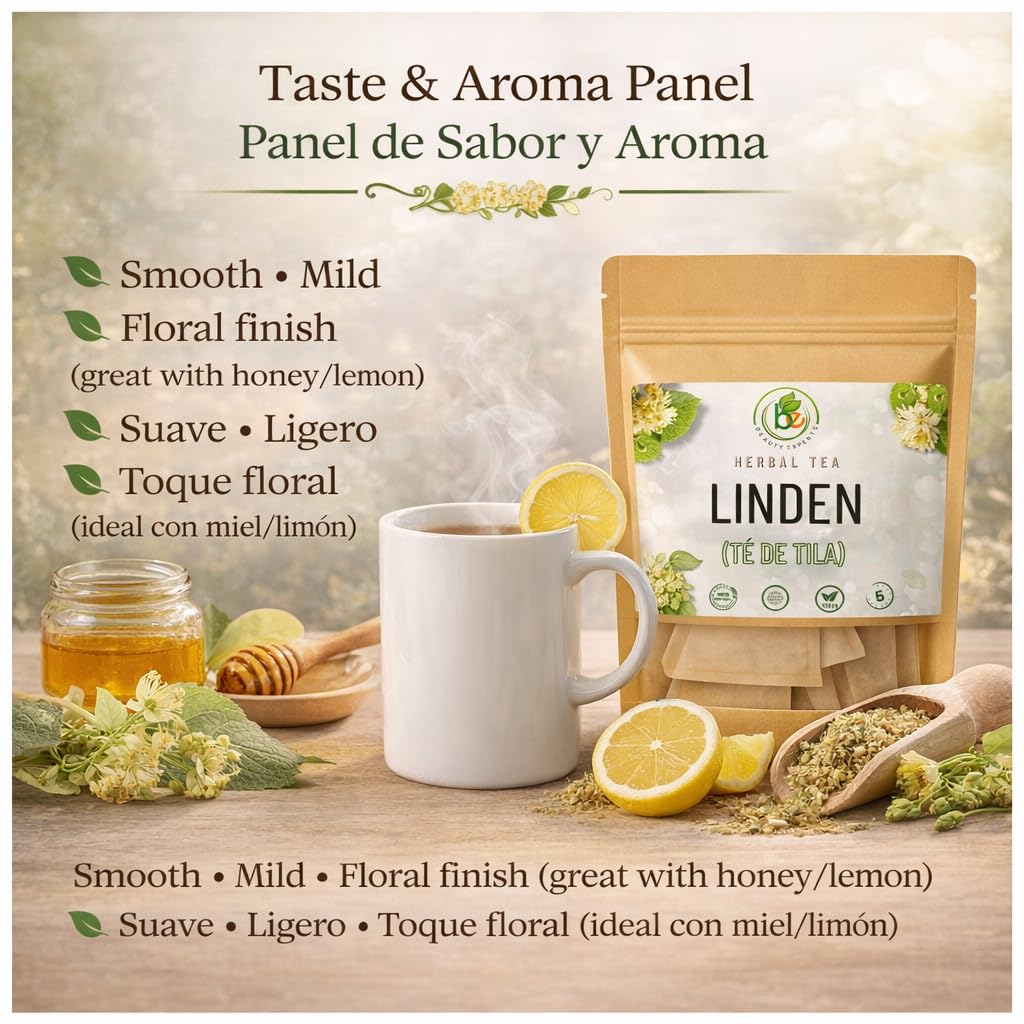 soothing linden tea for relaxation