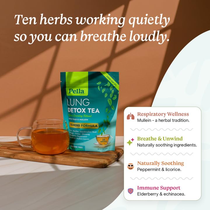 soothing lung detox tea blend