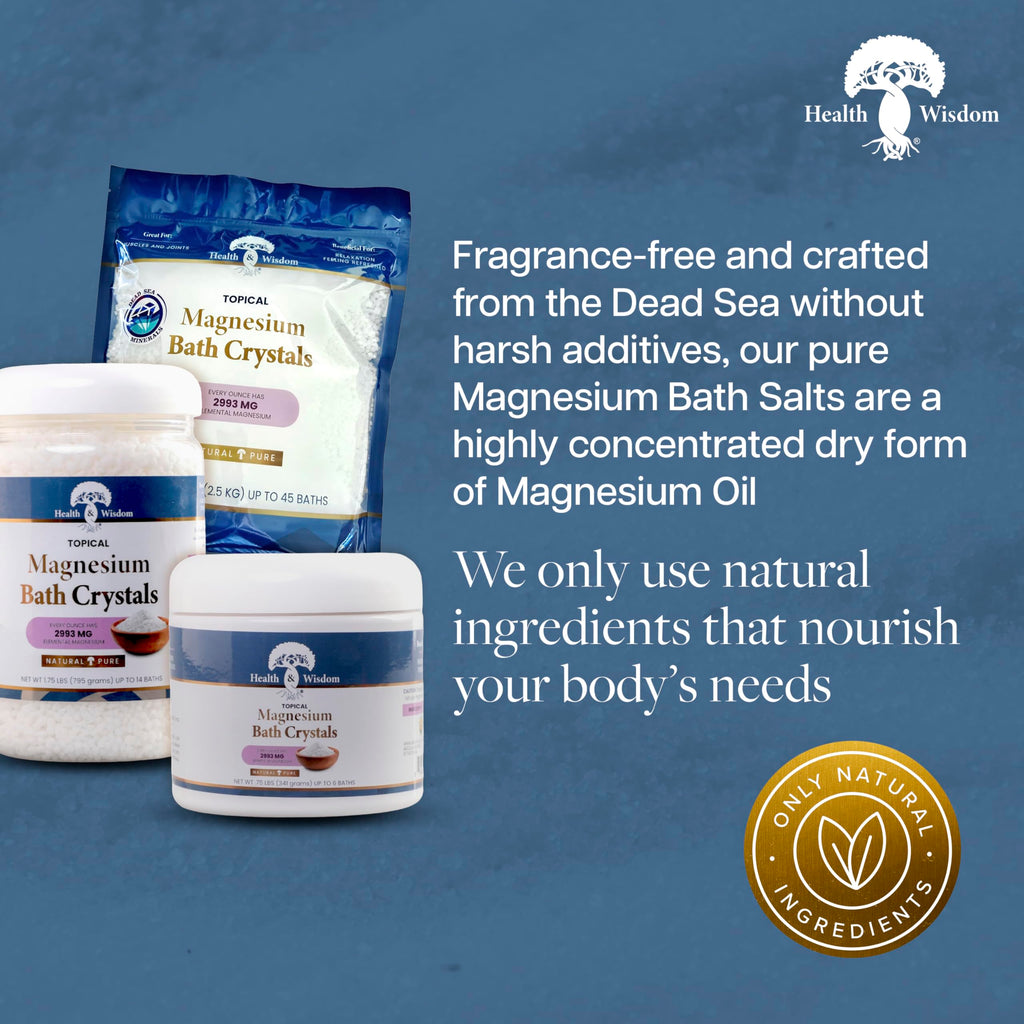 soothing magnesium bath for stress relief