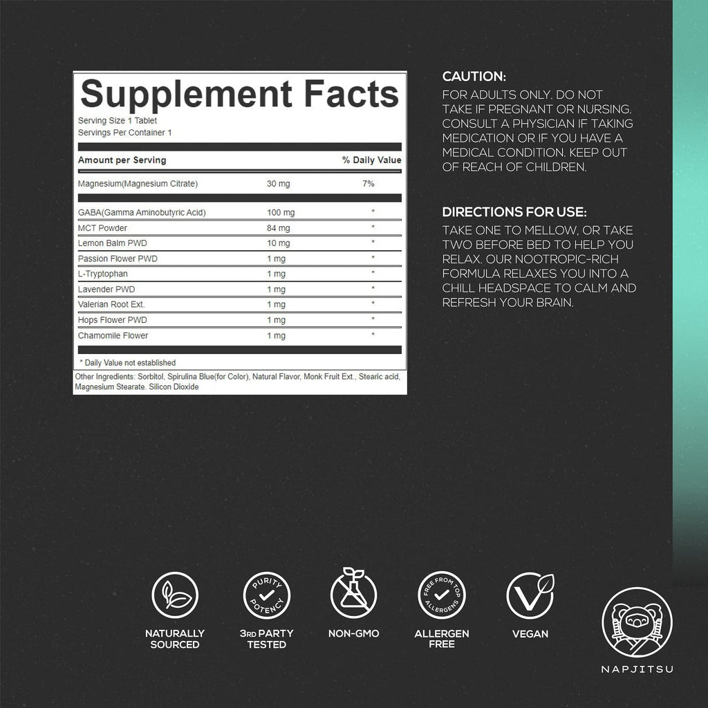 soothing magnesium chews for better sleep