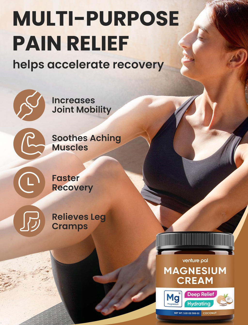 soothing magnesium cream for pain relief