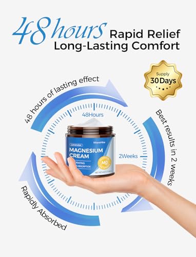 soothing magnesium cream for sensitive skin