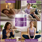 soothing magnesium cream for skin hydration