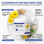 soothing magnesium cream for skin hydration