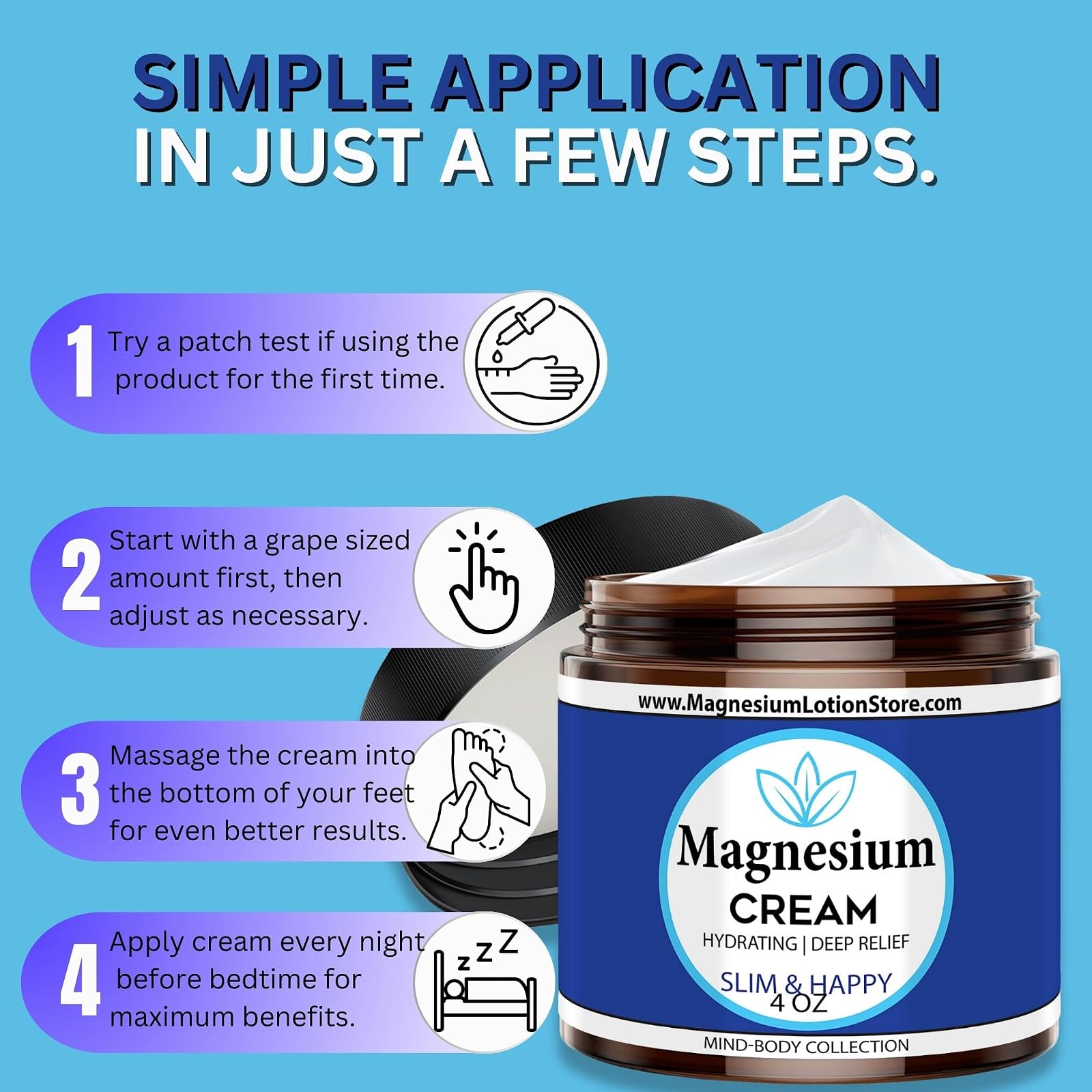 soothing magnesium cream for skin