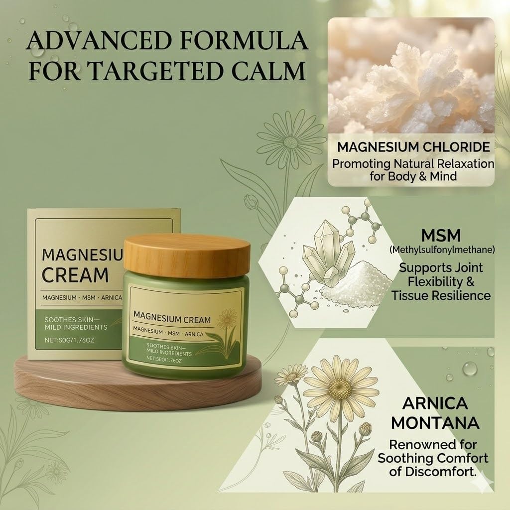 soothing magnesium cream with arnica