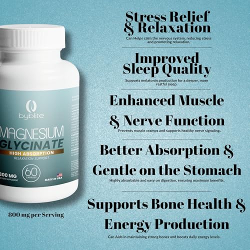 soothing magnesium glycinate for relaxation