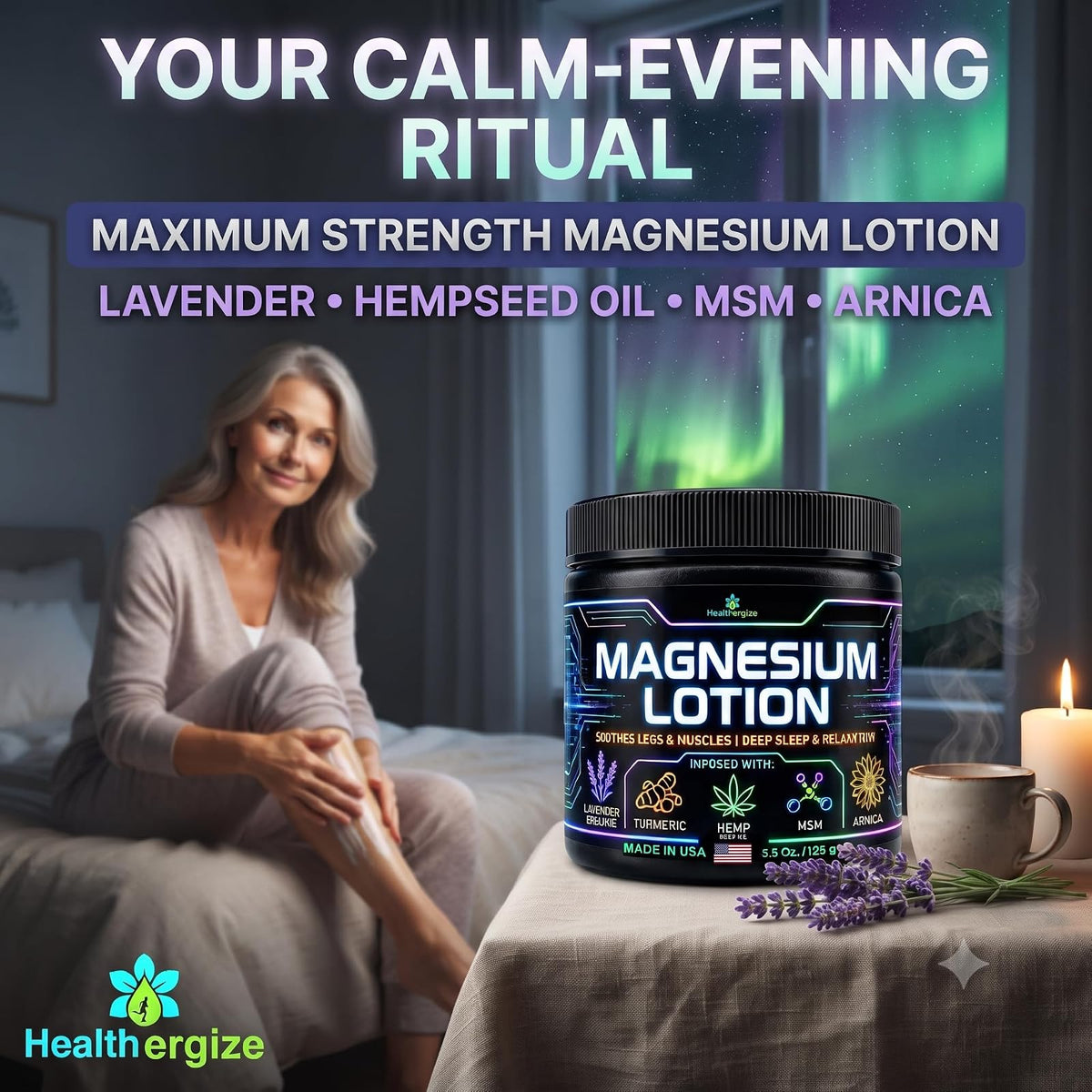 soothing magnesium lotion for muscle relief